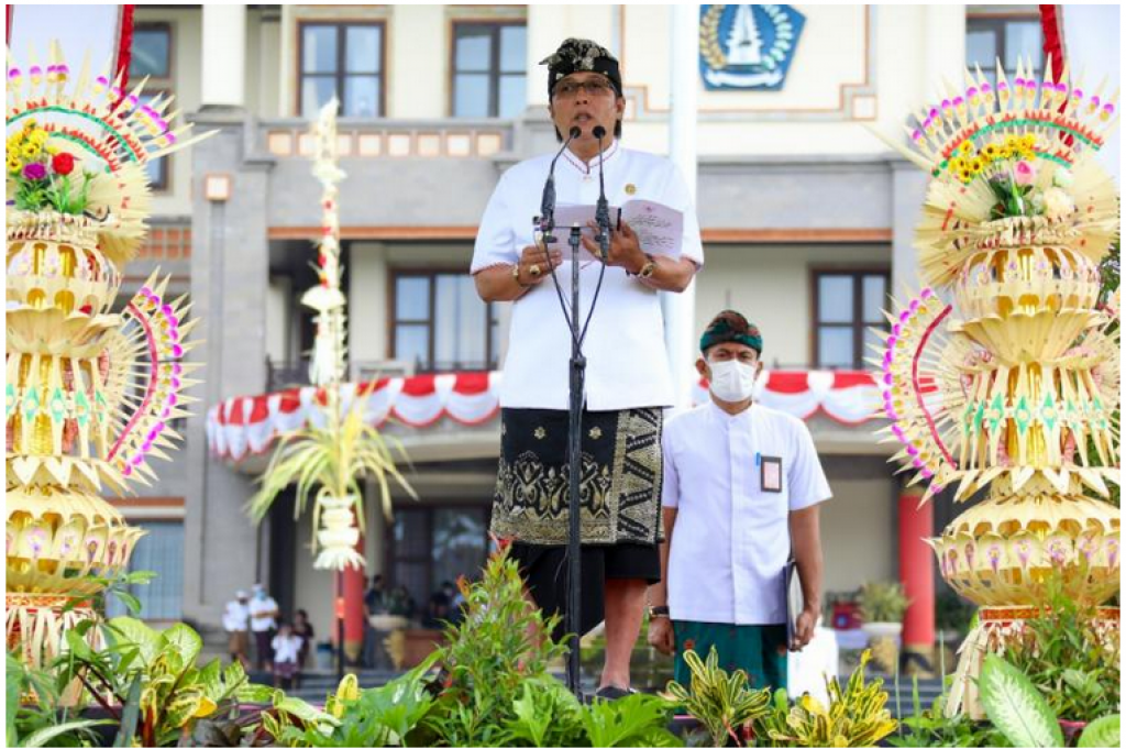 HUT Ibukota Kabupaten Badung Mangupura ke-12, Diperingati dengan Apel ...